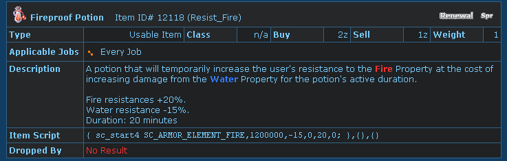 Fireproof Potion Timer · Issue #2593 · HerculesWS/Hercules · GitHub