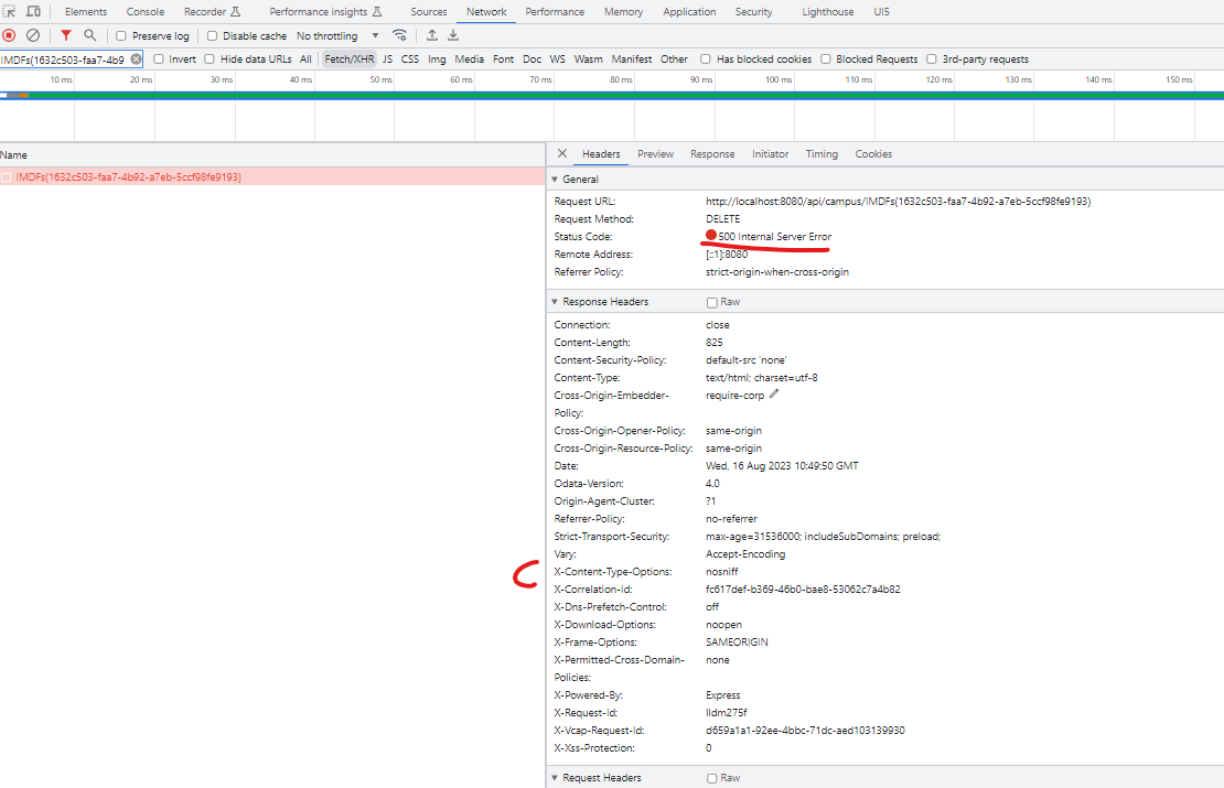 Ui5 Middleware Cfdestination Typeerror Invalid Media Type Nosniff · Issue 797 · Ui5 