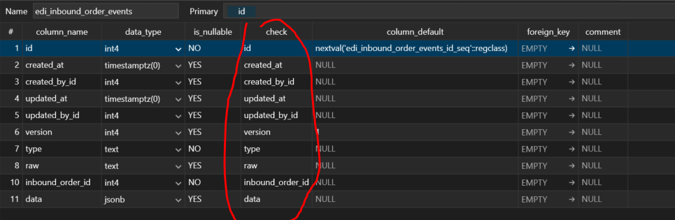 Check column in Table Structure view don't show constraints · Issue #575 · TablePlus/TablePlus ...