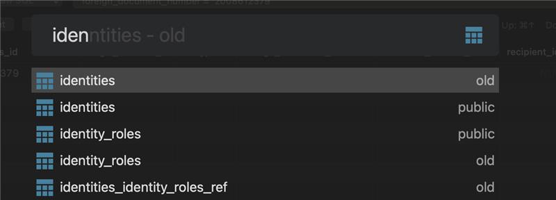 Missing Postgres schemas in Open anything dialog · Issue #287 · TablePlus/TablePlus-Windows · GitHub