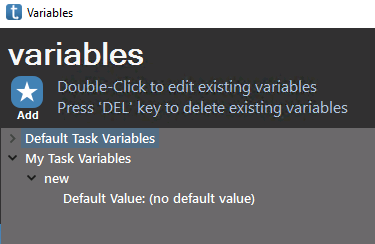 DropDown list of variables in Sequence Command · Issue #77 · saucepleez/taskt · GitHub