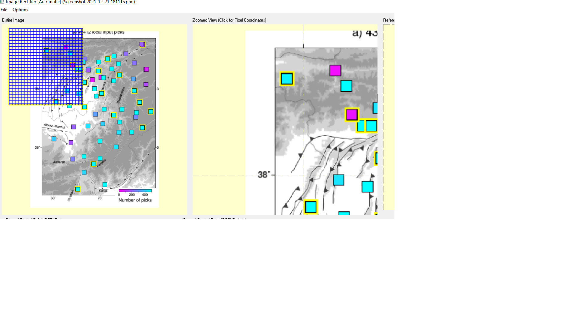 Change the mouse pointer while doing the georeference · Issue #46603 · qgis/QGIS · GitHub