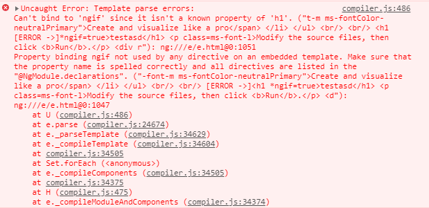 Angular directive from Angular CommonModule not loaded correctly after building the App · Issue ...