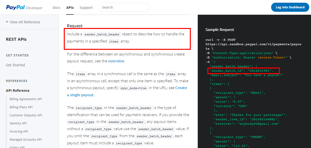How to get batch Id and batch item id in paypal payout api · Issue #1013 · paypal/PayPal-PHP-SDK ...