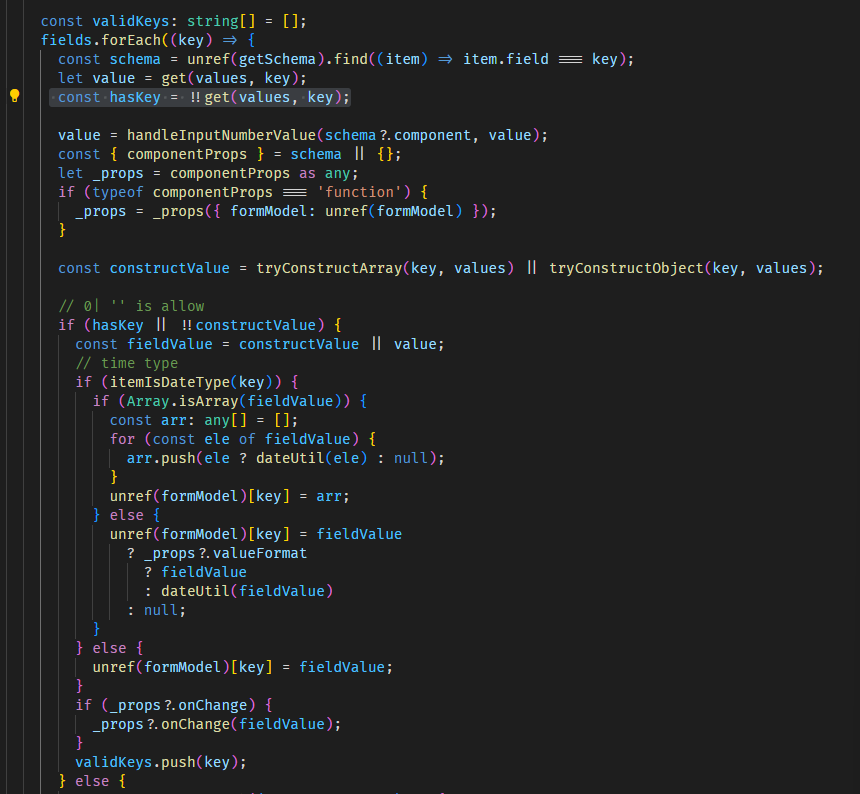 setFieldsValue 方法当赋值为0时无效 · Issue #2714 · vbenjs/vue-vben-admin · GitHub