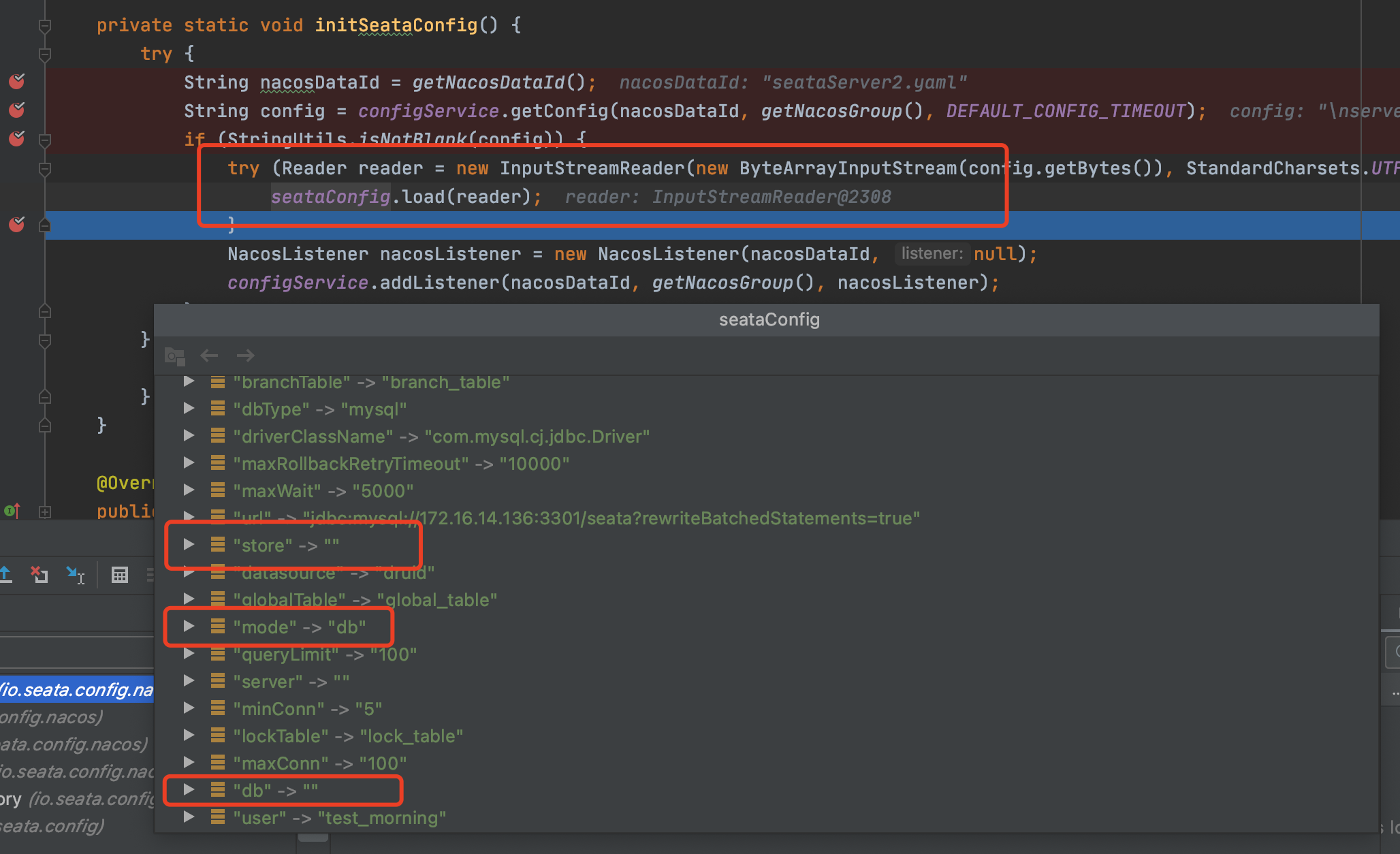 seata server端读取nacos配置问题 · Issue #3829 · apache/incubator-seata · GitHub