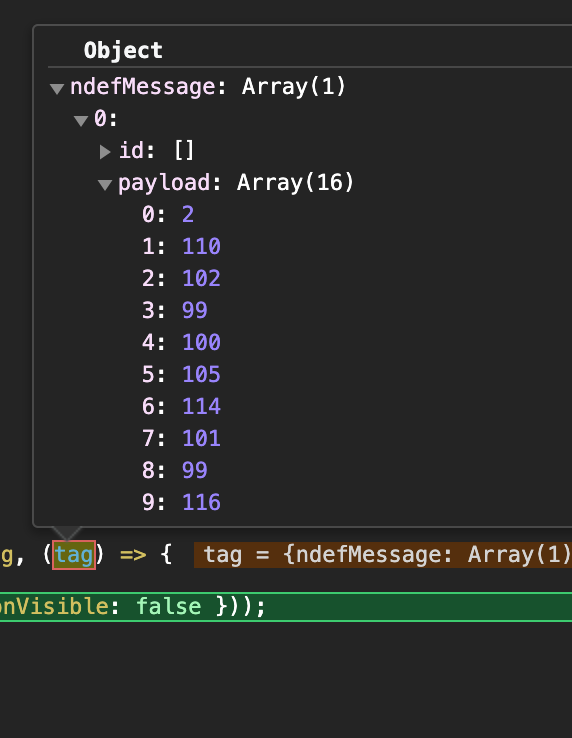 NFC scanning issue for iOS [ndefMessage] for Android [Tag] · Issue #329 · revtel/react-native ...