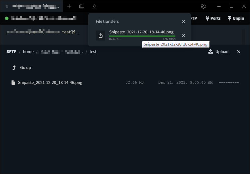 SFTP notification · Issue #5234 · Eugeny/tabby · GitHub
