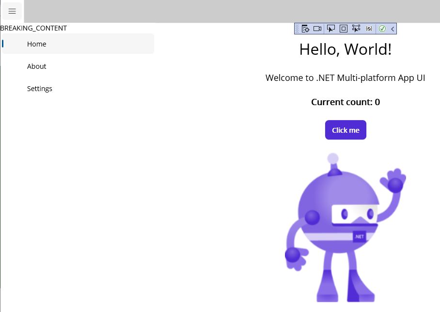 AppShell Flyout Content Missing · Issue #6061 · dotnet/maui · GitHub