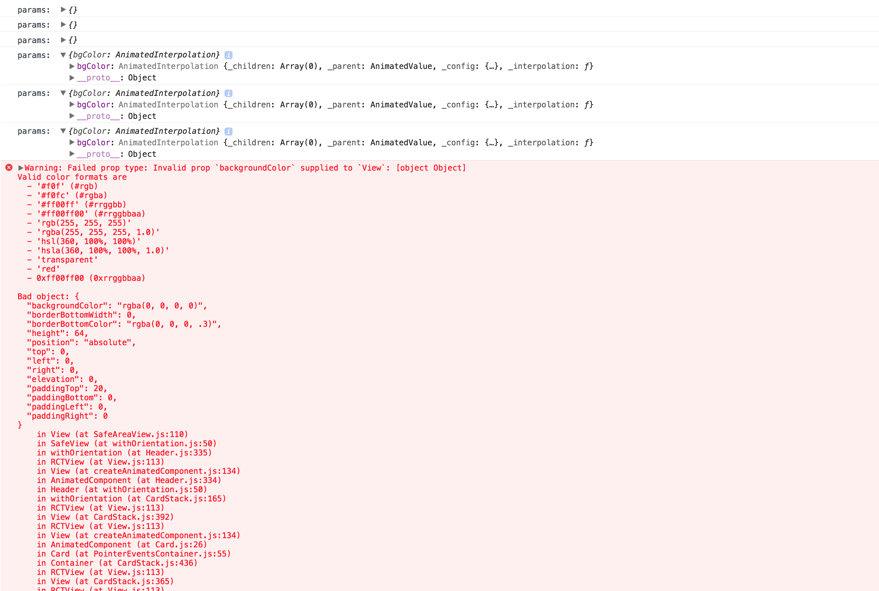 Need to dynamically change header background color while scrolling · Issue #3108 · react ...