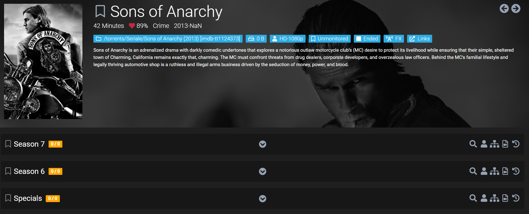 TV Series not showing all seasons and episodes · Issue #5341 · Sonarr/Sonarr · GitHub