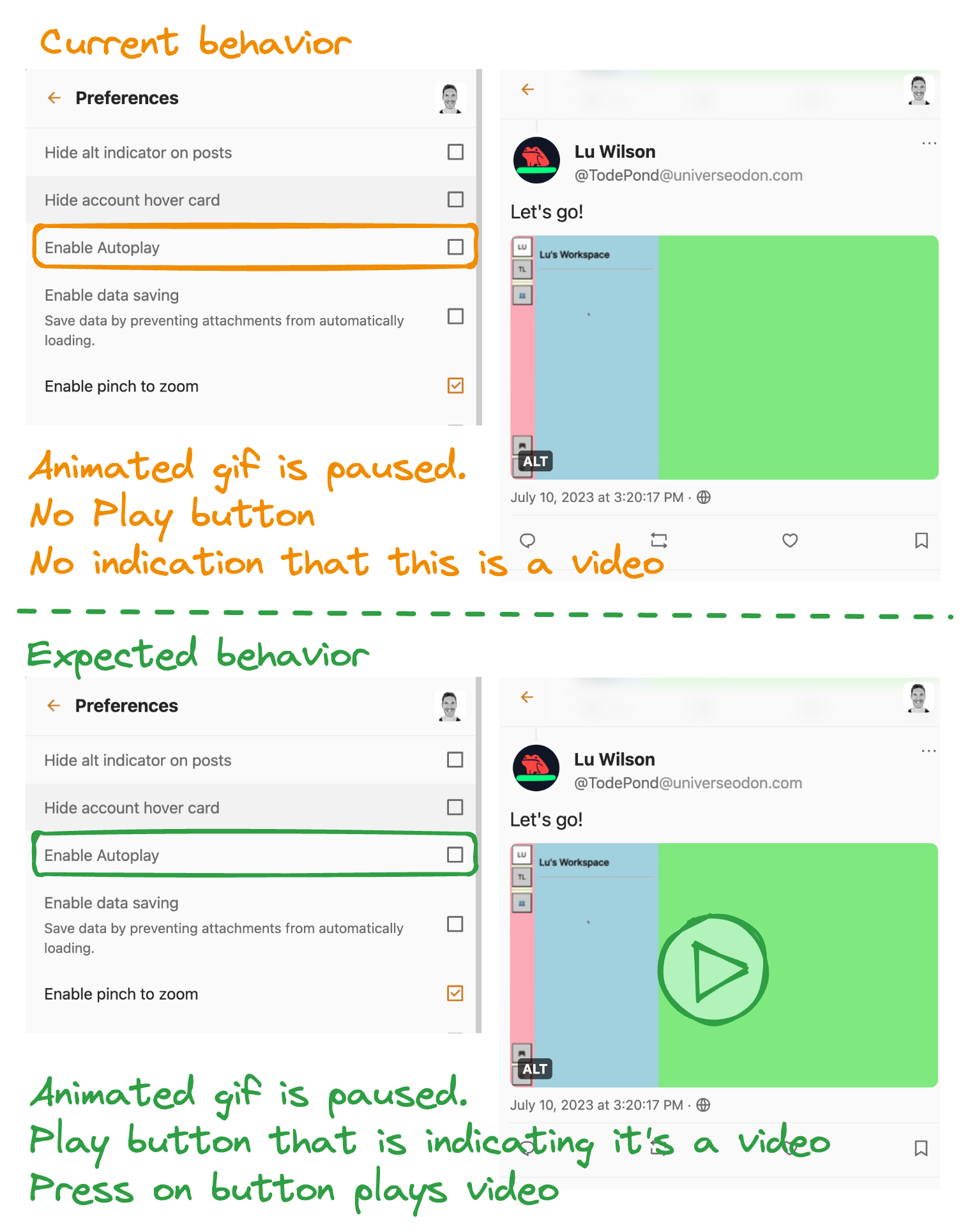 Play animated gifs when autoplay is disabled · Issue #2220 · elk-zone ...