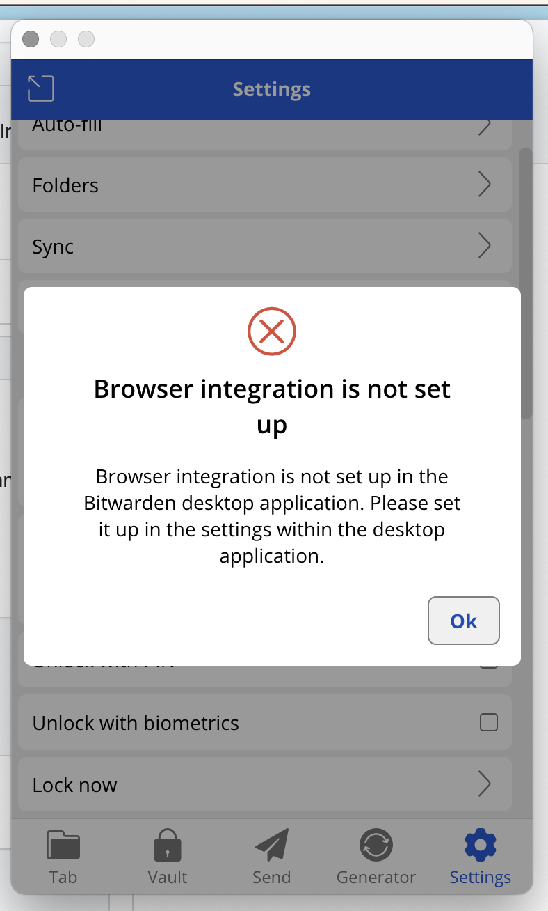 Arc browser integration does not work · Issue #5811 · bitwarden/clients · GitHub