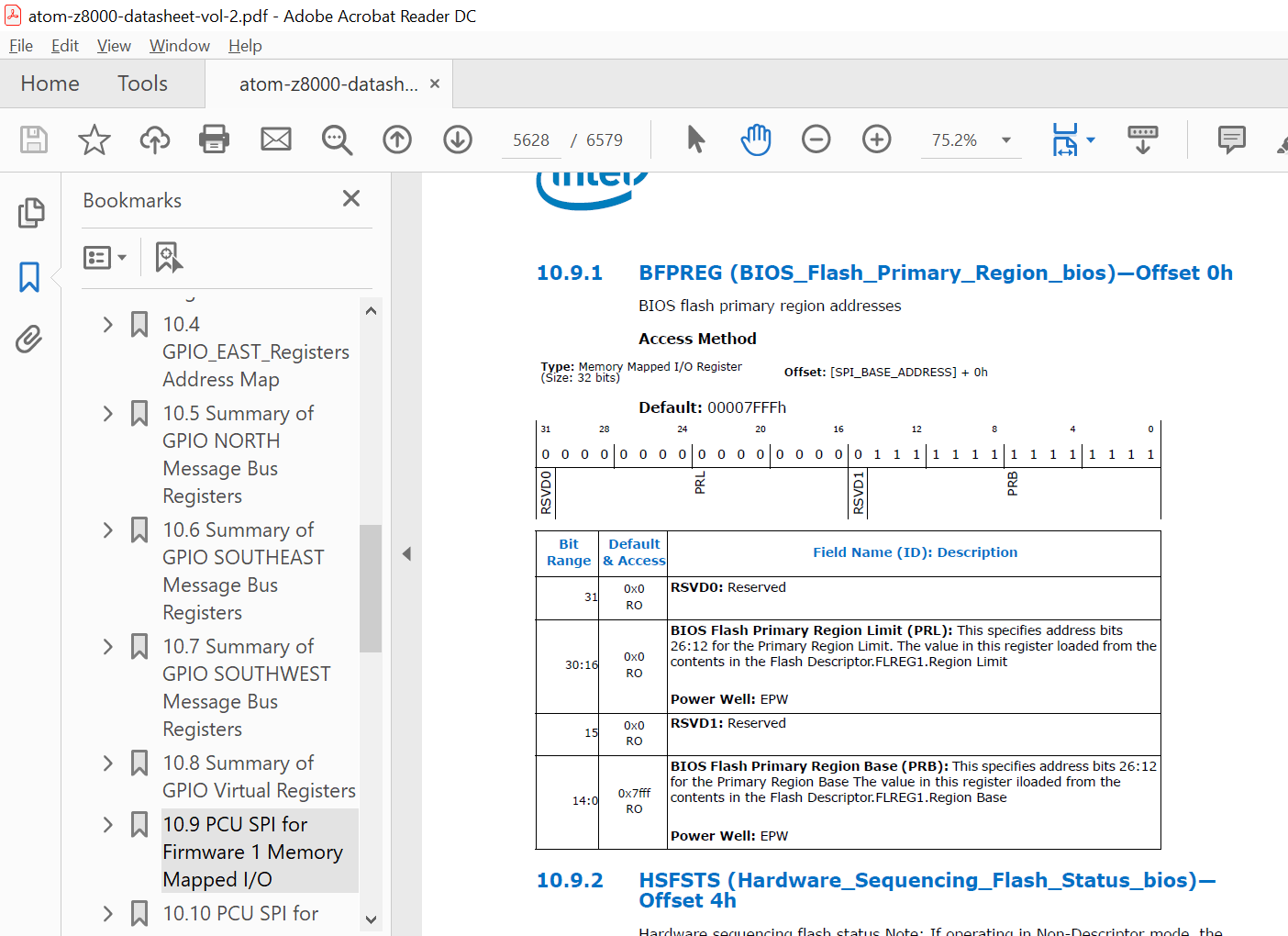 ApolloLake / GeminiLake / CherryTrail / Braswell BFPREG Mask Issue · Issue #926 · chipsec ...