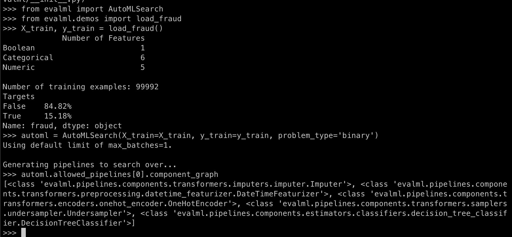 Printing Component Graph Fails · Issue 2204 · Alteryx Evalml · Github