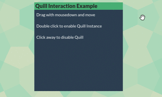 I Would Like Some Help In Understanding As To How Can I Close The Quilljs Editor Once You Are