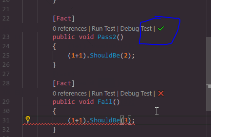 CodeLens test statuses not showing in tests · Issue #172 ...