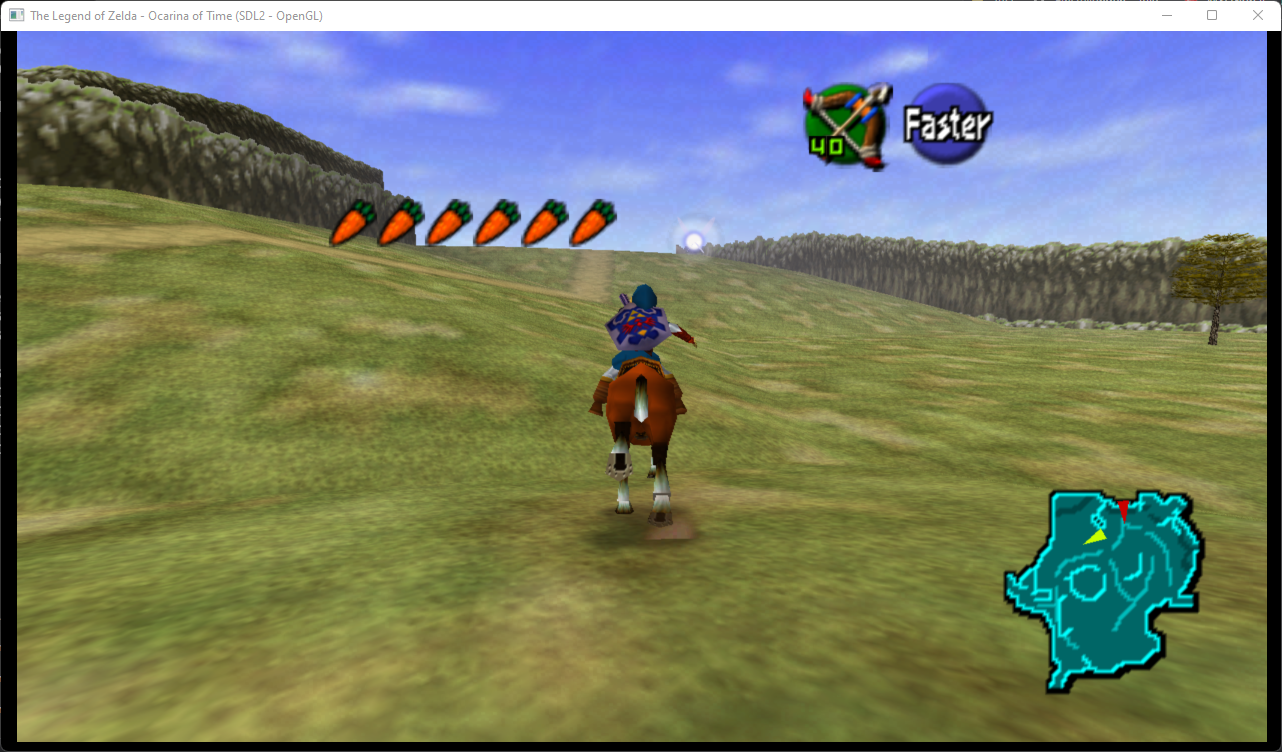 Carrots not centered anymore while riding Epona · Issue #197 · blawar ...