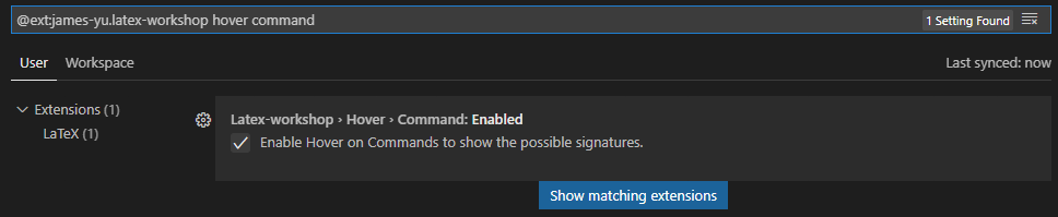 No document link shows when hovering on a command · Issue #2617 · James ...