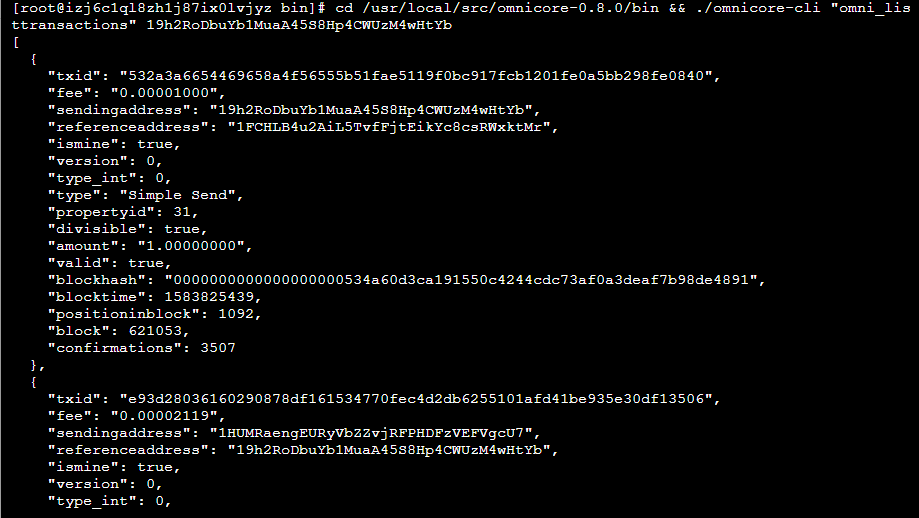 How to get all transactions for my watch-only address · Issue #1099 · OmniLayer/omnicore · GitHub