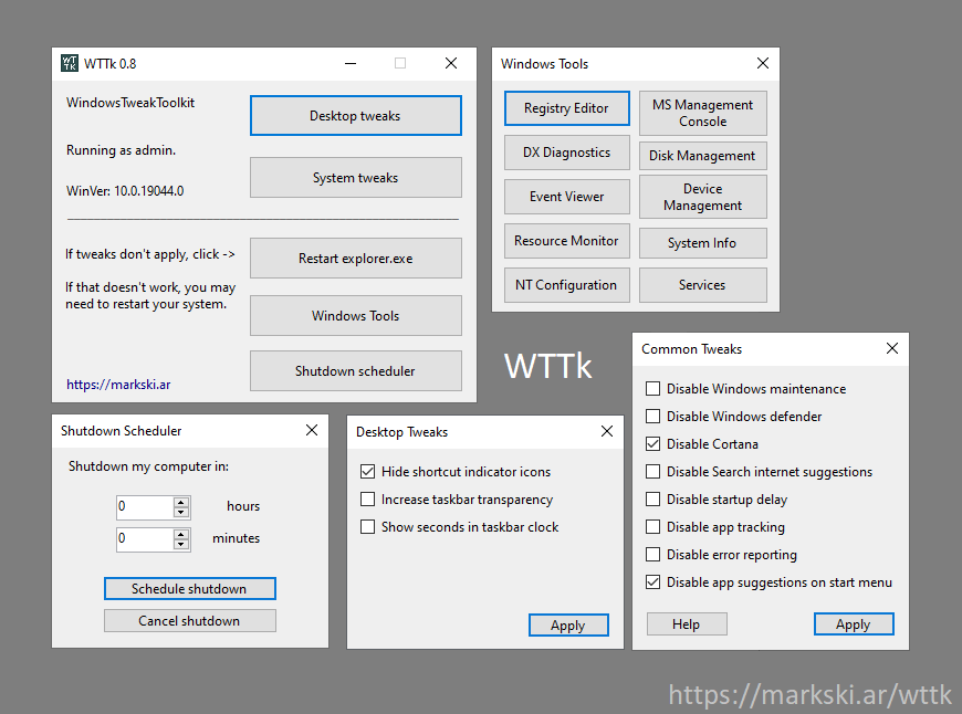 WTTk, the Windows Tweaking Toolkit - Windows - Linus Tech Tips