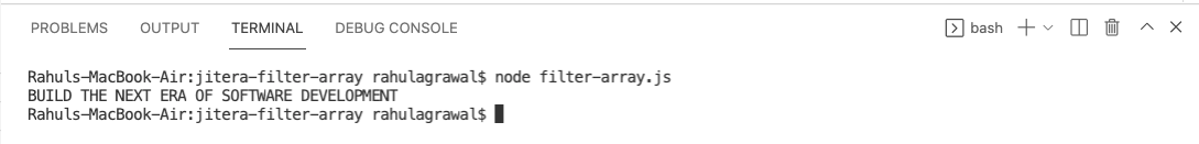 GitHub - ice-rahul/jitera-filter-array