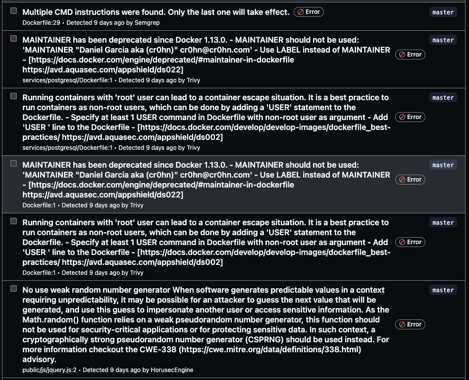 Add "short name" support to tools · Issue #1011 · ZupIT/horusec · GitHub