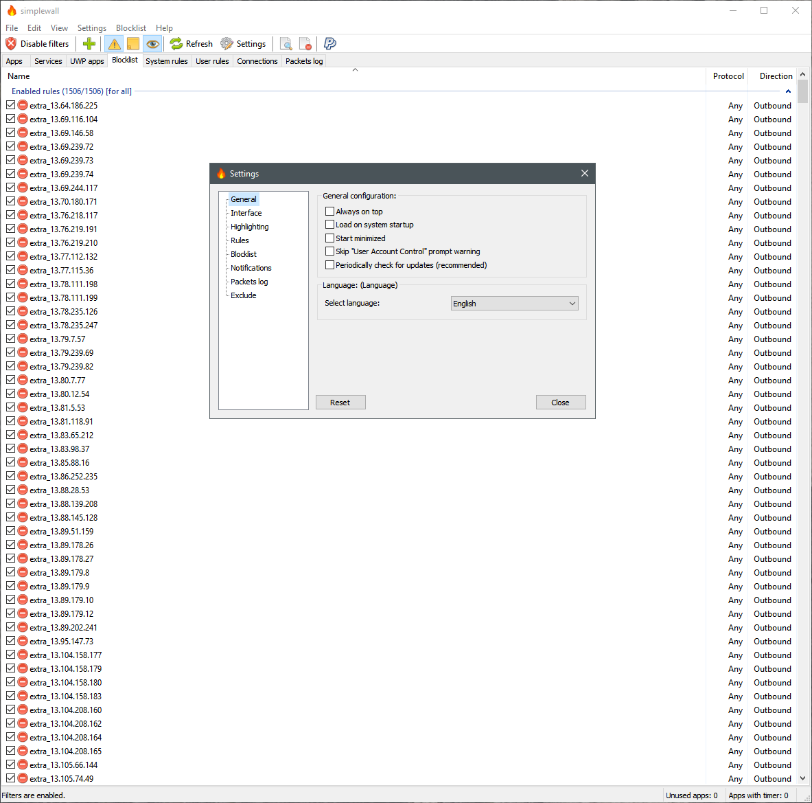 [Bug] Automatic update setting in "File -> Settings -> General [F2]" does not accurately ...