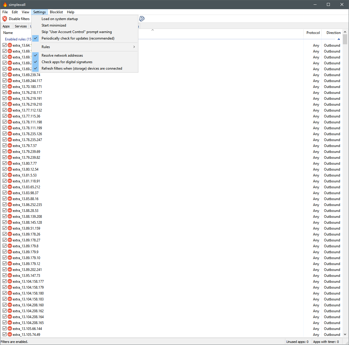 [Bug] Automatic update setting in "File -> Settings -> General [F2]" does not accurately ...