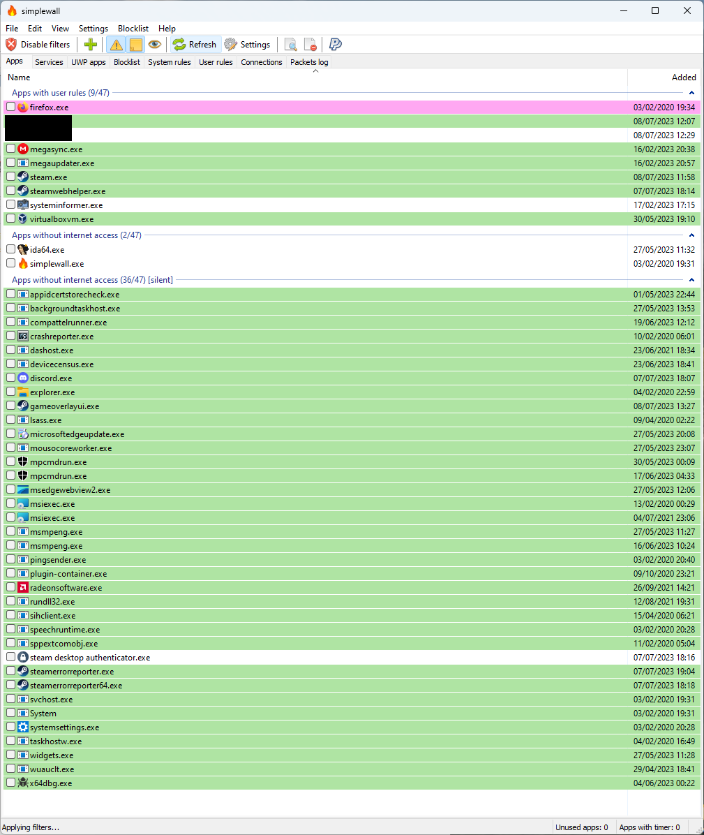 [Minor Visual Glitch / Bug] When clicking "Refresh", sometimes the two arrows don't switch color ...