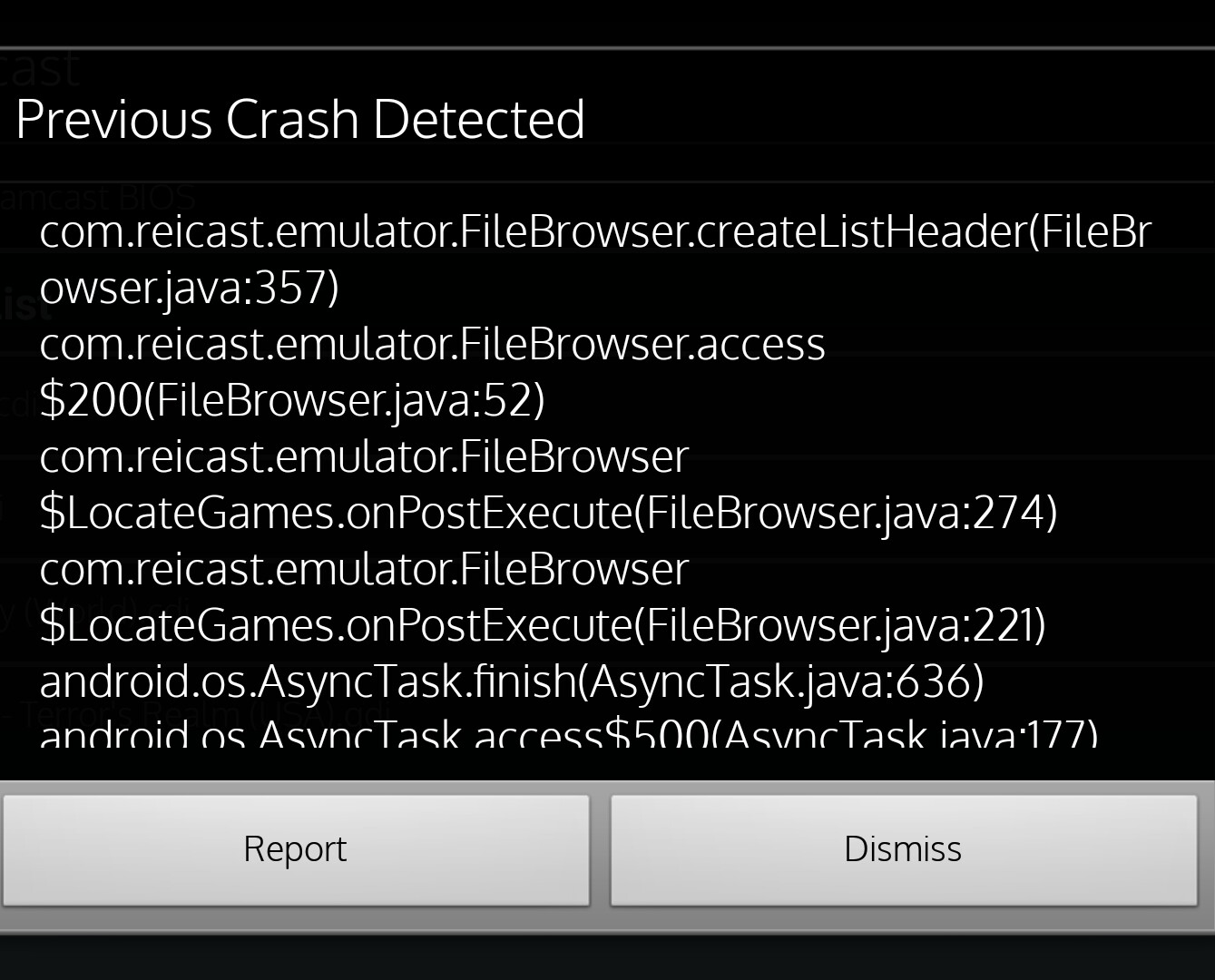 some crash logs on android · Issue #1081 · skmp/reicast-emulator · GitHub