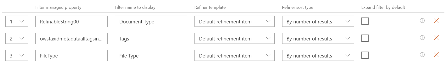 I couldn't see my custom taxonomy metadata property as search refiner · Issue #236 · pnp/sp-dev ...