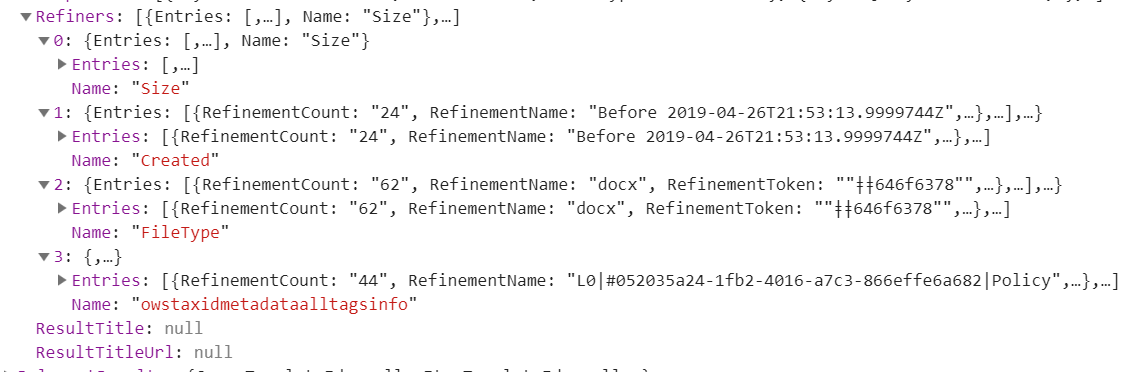 I couldn't see my custom taxonomy metadata property as search refiner · Issue #236 · pnp/sp-dev ...