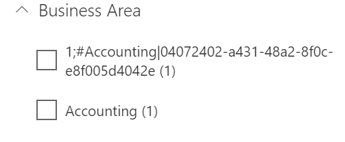 Search managed metadata refiner values with GUID · Issue #285 · pnp/sp-dev-solutions · GitHub