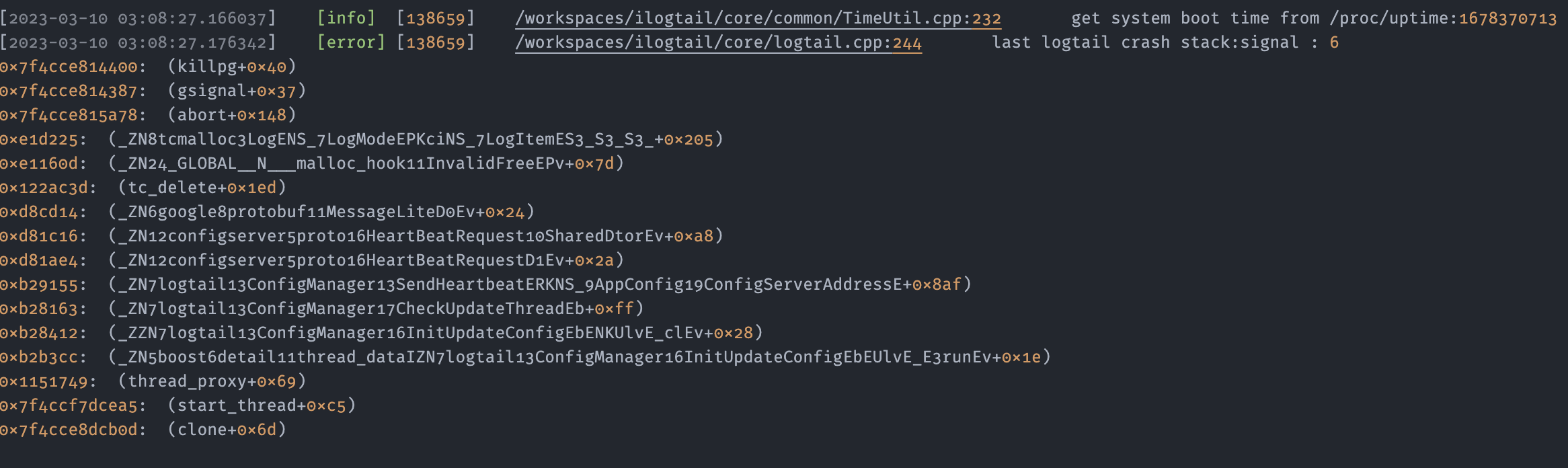 [BUG]: 关于ConfigServer的问题 · Issue #691 · alibaba/loongcollector · GitHub