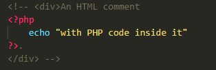 Incorrect syntax highlighting with PHP inside HTML comment · Issue #38614 · microsoft/vscode ...