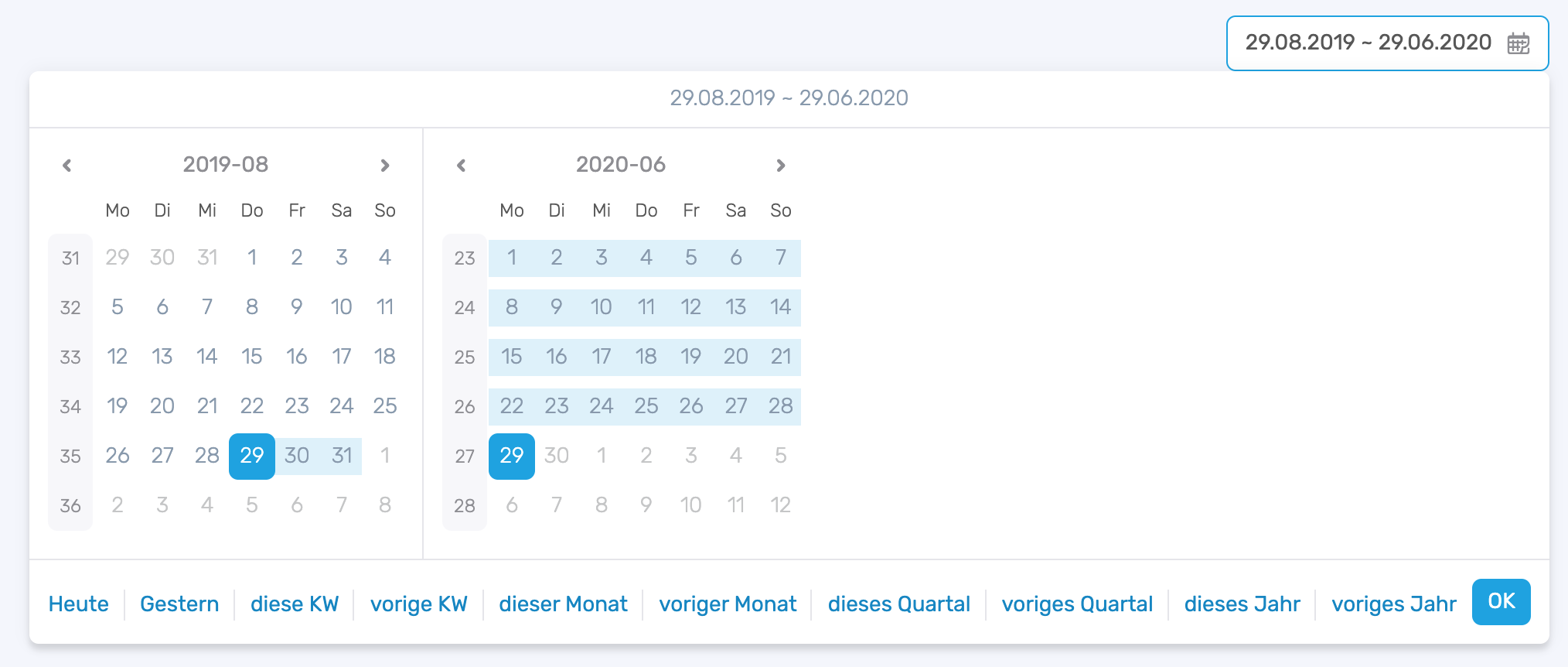 improve layout of DateRangePicker when using ranges · Issue #1146 · rsuite/rsuite · GitHub
