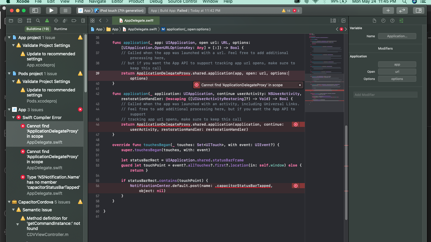 Bug Issue 4618 Ionic Team Capacitor Github