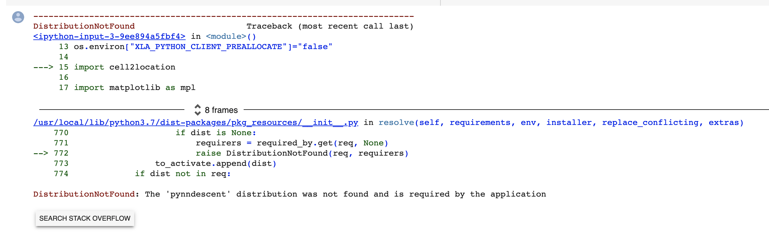 Google colab tutorial gives error on 'import cell2location' · Issue #42 · BayraktarLab ...