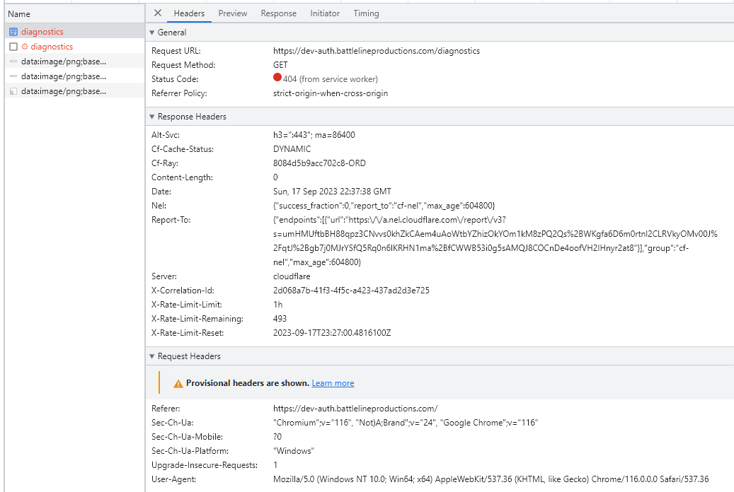 Unable To Reach Diagnostics Pages After Logging In When Deployed · Issue 903 · Duendesoftware