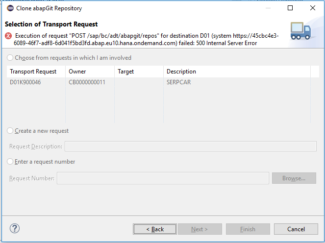 HTTP 500 error when doing a PULL in Eclipse · Issue #2632 · abapGit/abapGit · GitHub