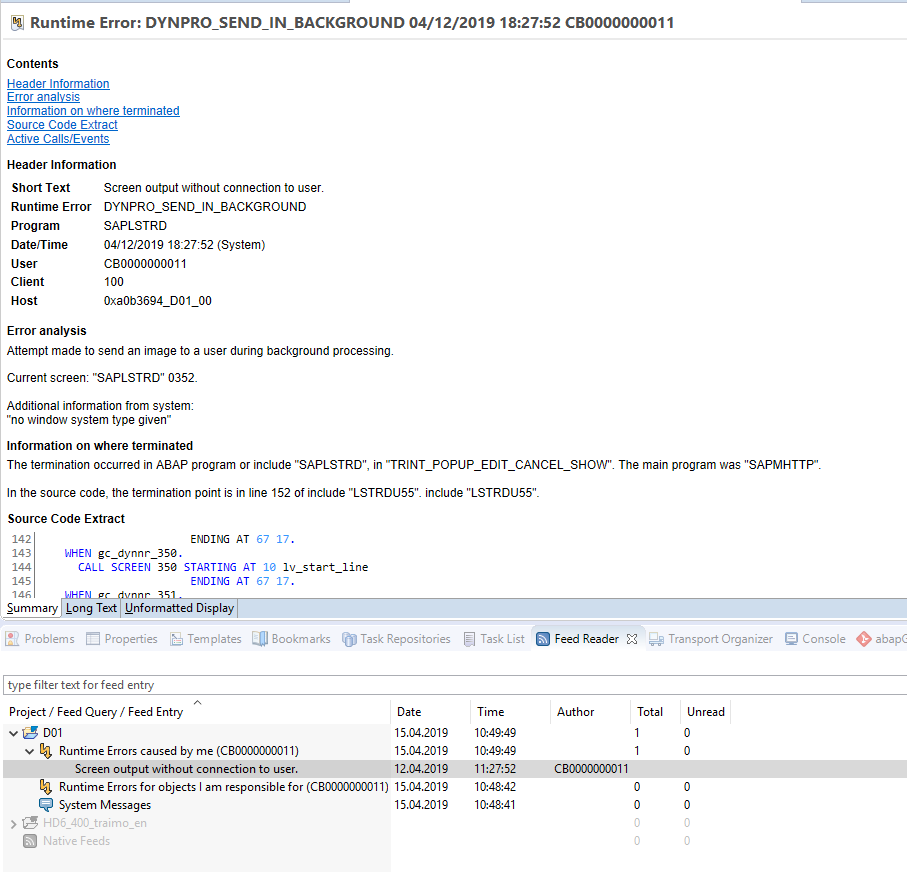 HTTP 500 error when doing a PULL in Eclipse · Issue #2632 · abapGit/abapGit · GitHub