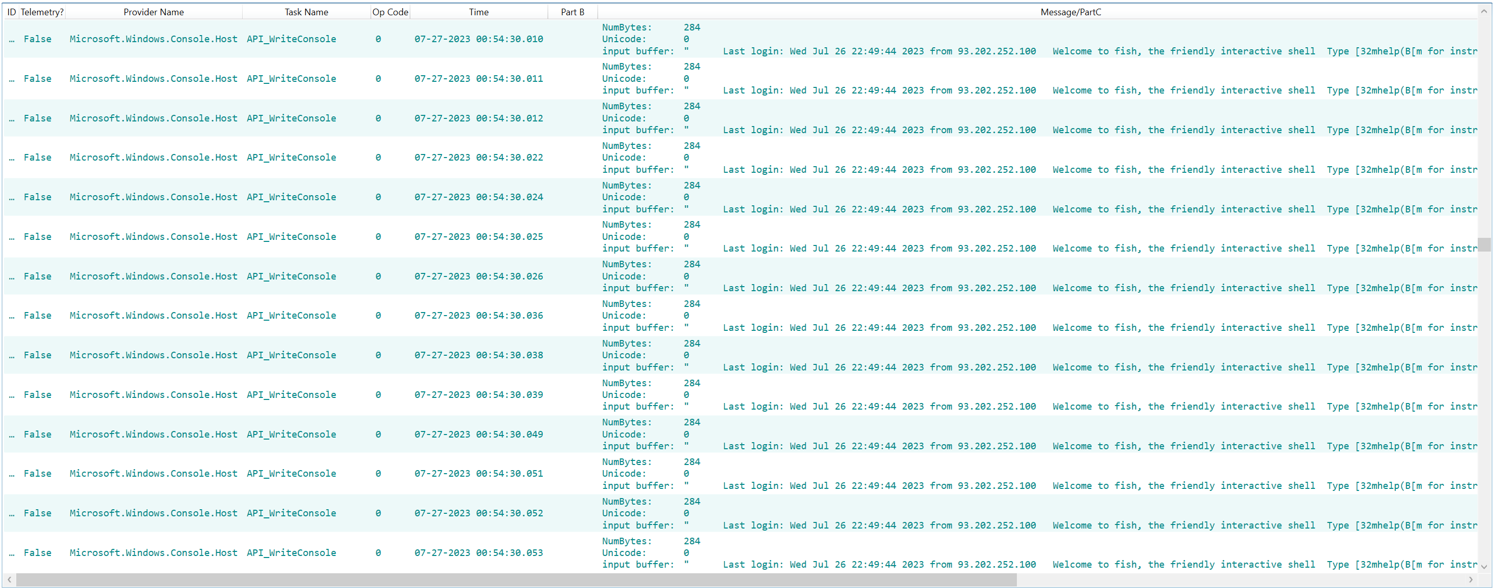 Openconsole Duplicate Output Lines When Connecting To Ubuntu Via Ssh