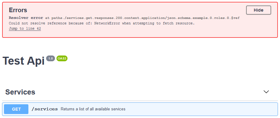 Ref Links In Examples Should Not Try To Be Resolved · Issue 4564 · Swagger Apiswagger Ui