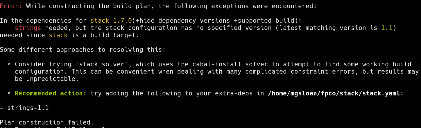 Duplicating dependencies in stack.yaml and package.yaml · Issue #3766 · commercialhaskell/stack ...
