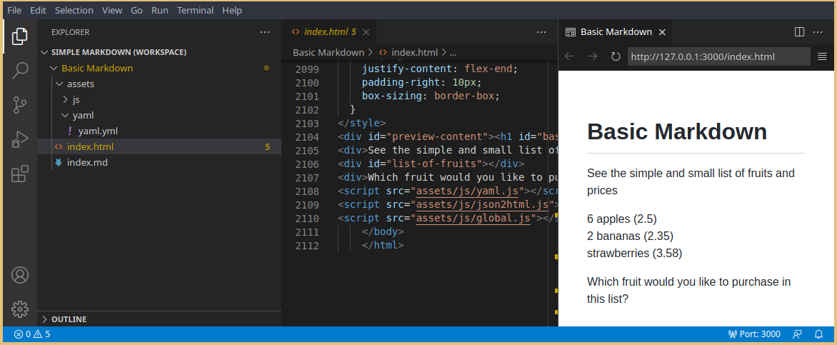 [Bug] Markdown Preview does not load/render external JavaScript files with totally allowed ...