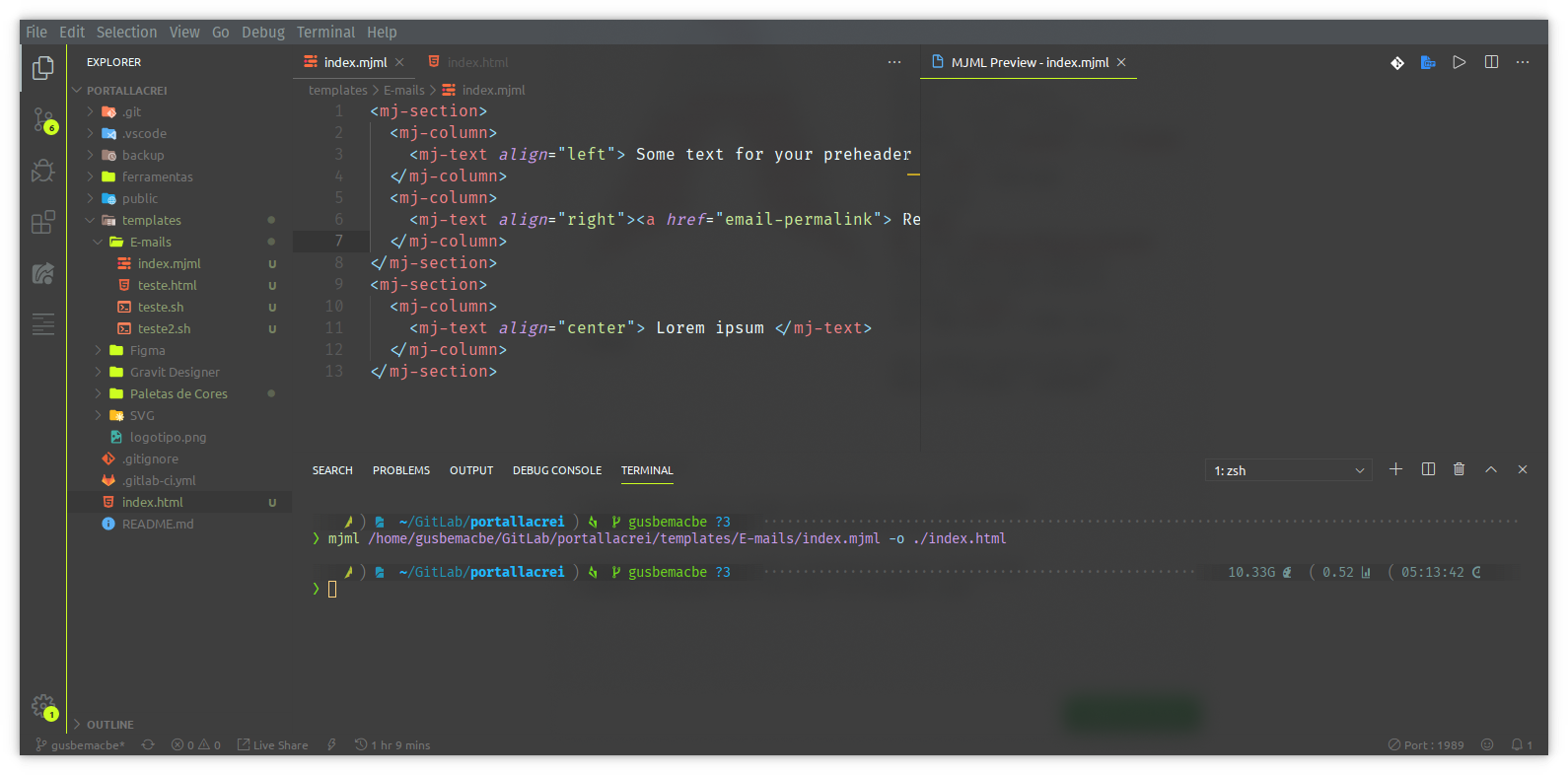 Arch Linux Mjml Does Not Support Relative Path What Gave Command