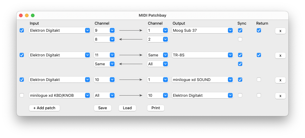 GitHub - saardema/midi-patchbay