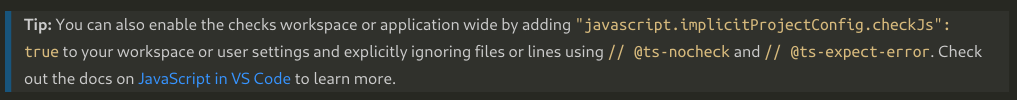 walkthrough: Outdated property name in JS Type Checking section · Issue #129040 · microsoft ...