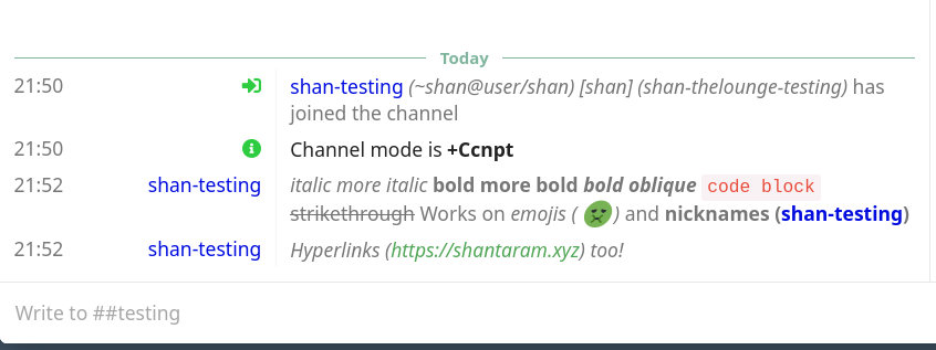 feature: Add client-side parsing of inline markdown by xyzshantaram · Pull Request #4725 ...